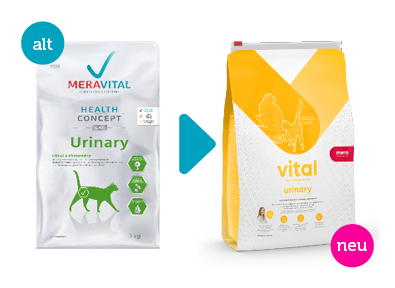 Aus MERA VITAL wird vital - mera - The Petfood Family